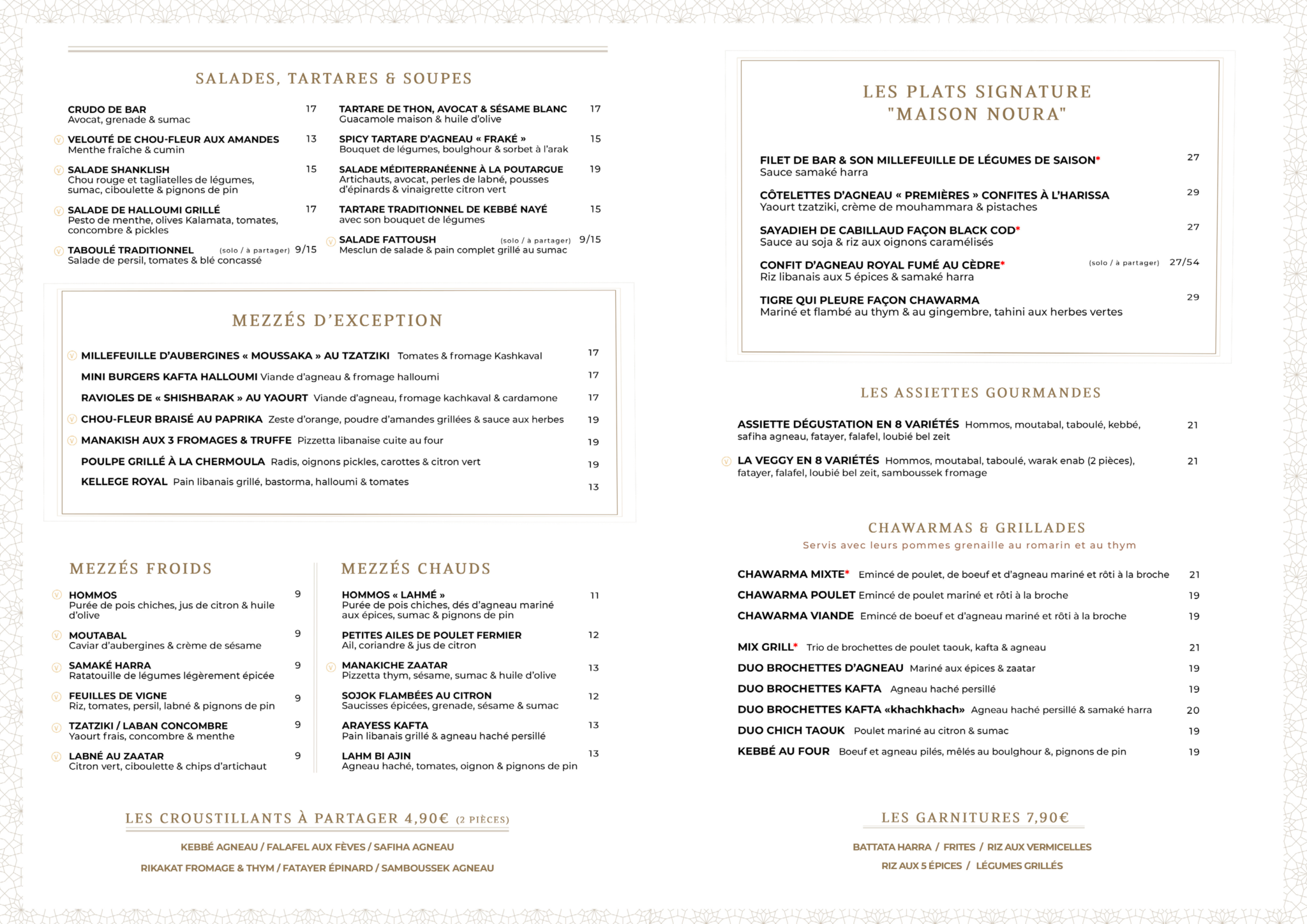 Concept Maison Noura – Noura | Restaurant libanais à Paris & Livraison ...